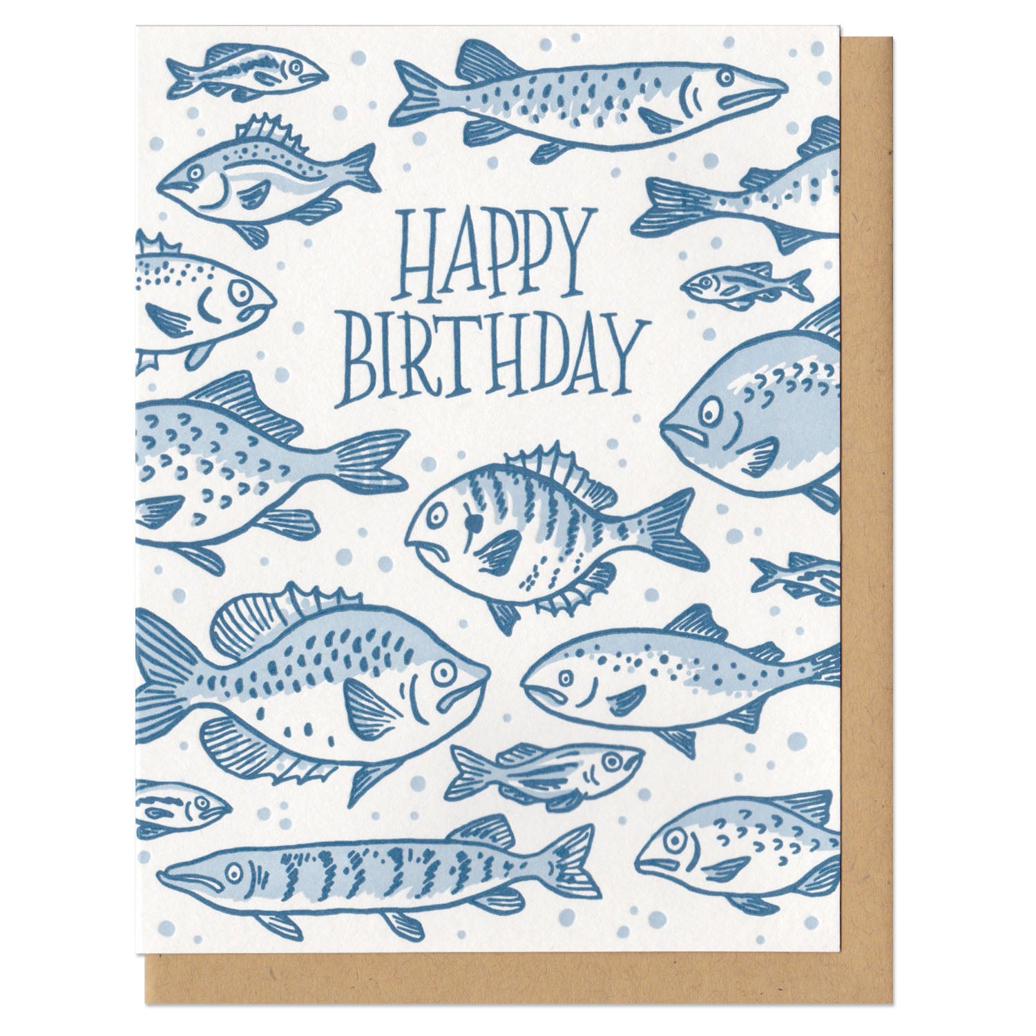 Happy Birthday Fish Greeting Card – Frog & Toad Press